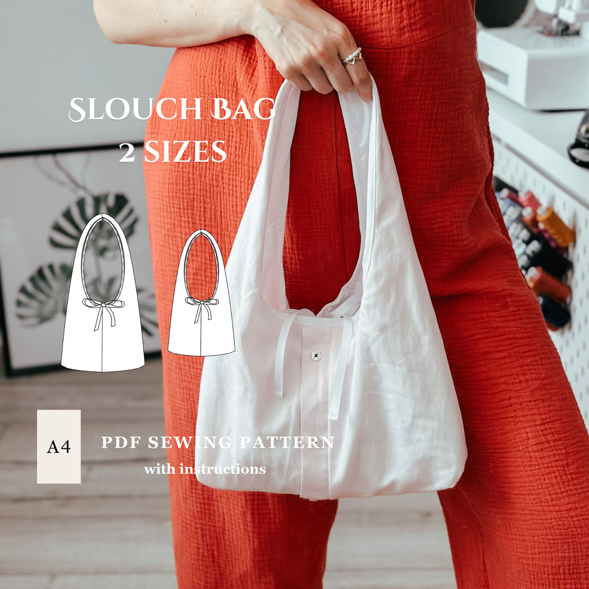 Slouch Bag FREE Sewing Pattern – TheSewingBirdie